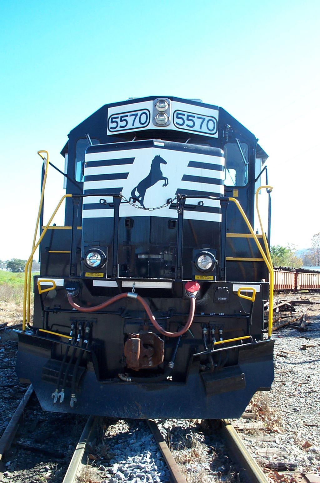 Nose shot of NS 5570